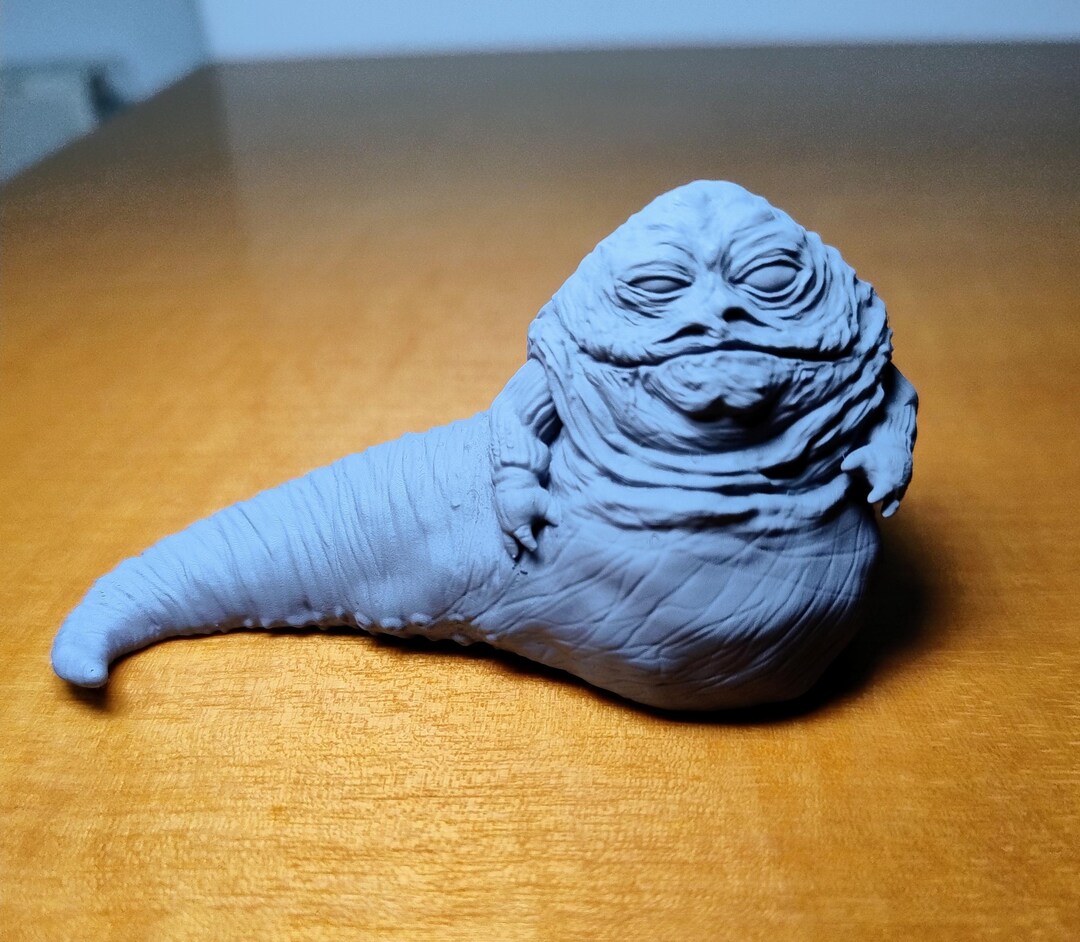 Miniature of Jabba the Hutt in Resin - Etsy