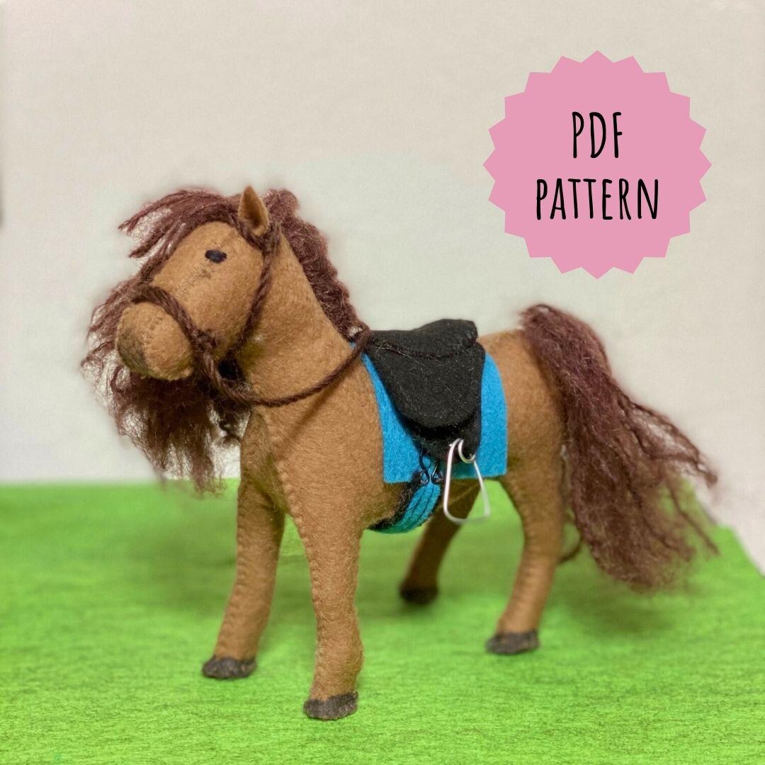 Felt Horse Saddle Sewing Pattern: DIY Doll Accessory (PDF Pattern) - Etsy