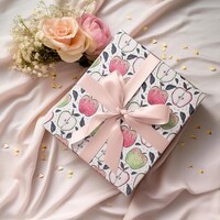 Wrapping Paper | Hand Drawn | Custom Design | Gift Wrap | Cleat Drawing ...