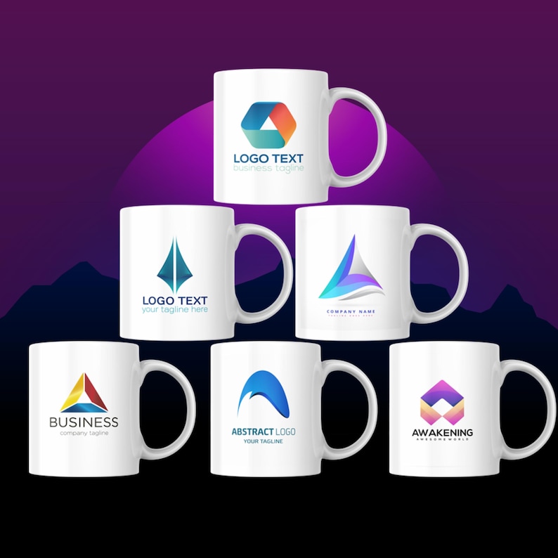 Custom Logo Mugs – Mugs With Company Logo, Mugs for Company Marketing ...