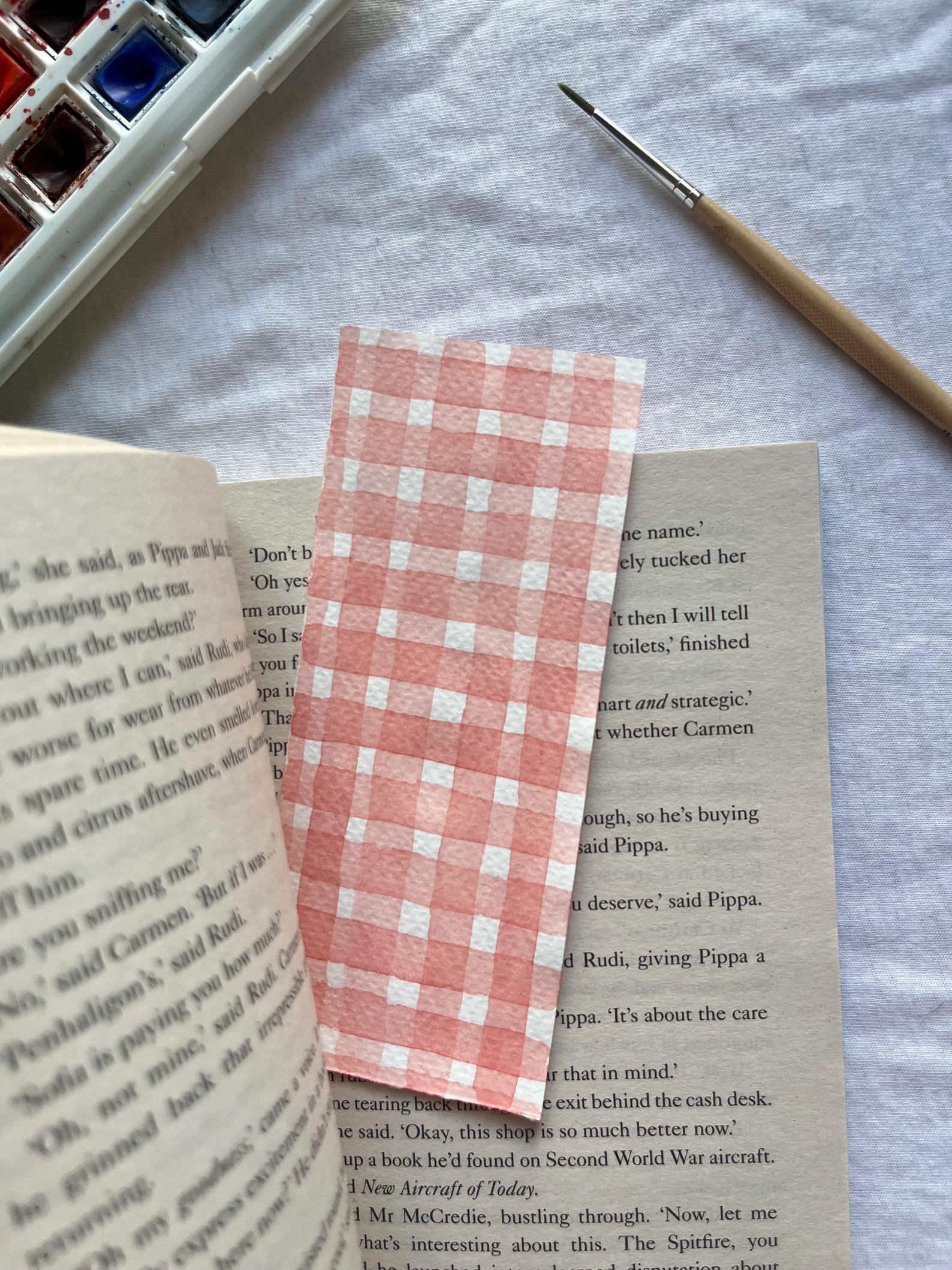 Hand Painted Watercolor Bookmarks, Gifts for Book Lovers, Handmade ...