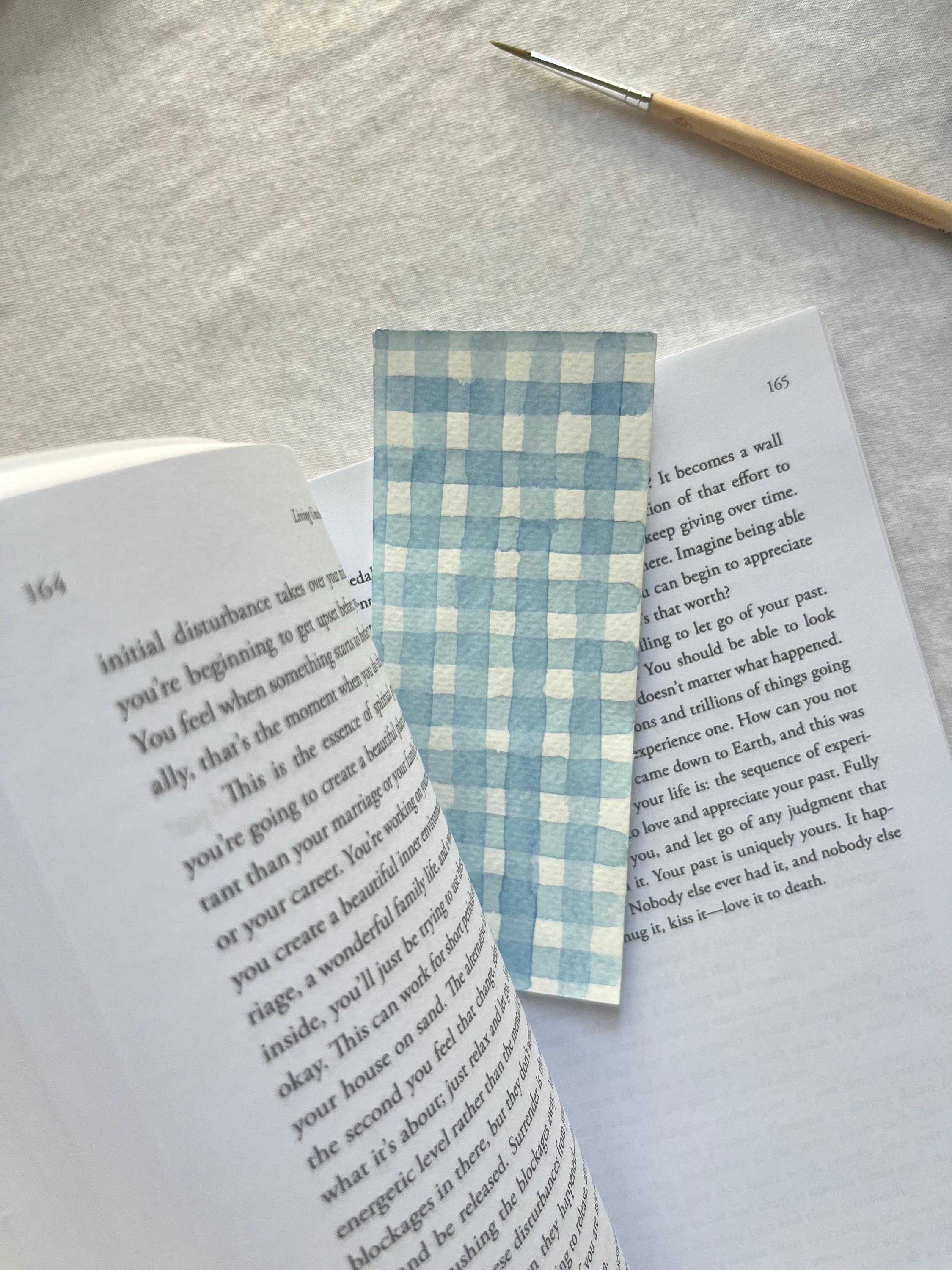 Hand Painted Watercolor Bookmarks, Gifts for Book Lovers, Handmade ...