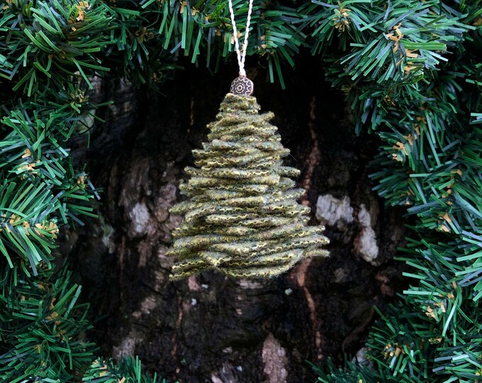Handmade Wool Pine Tree Christmas Ornament Fraser Fir - Etsy