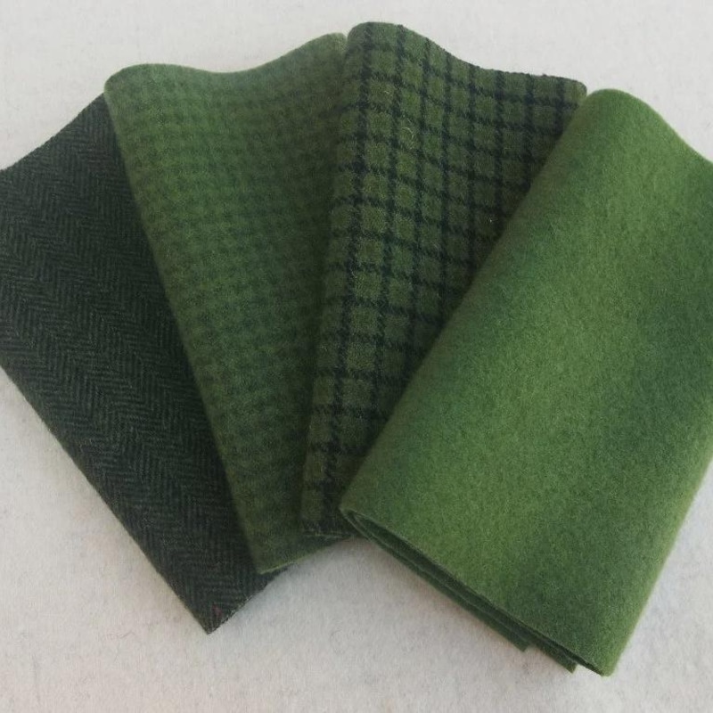 Wool Fiber Green Rug - Etsy