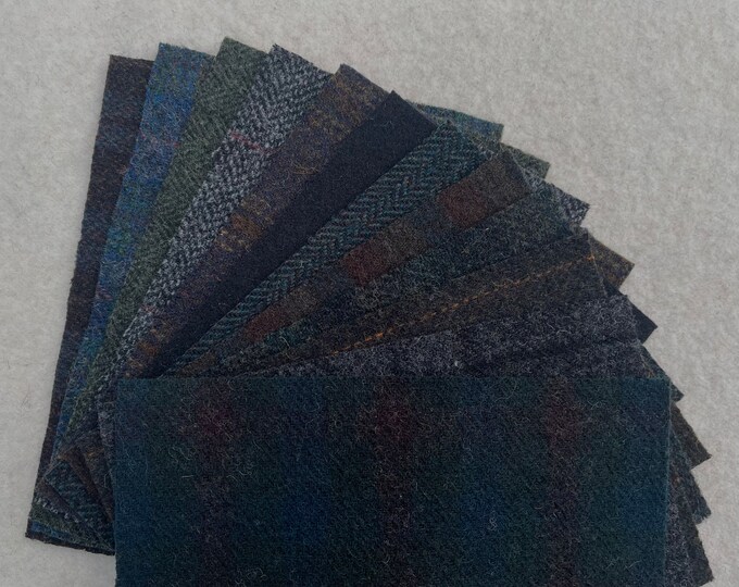 Jinx Applique Pack, Felted Wool Fabric, 12 Pieces of Wool, 5 X 7 - Etsy
