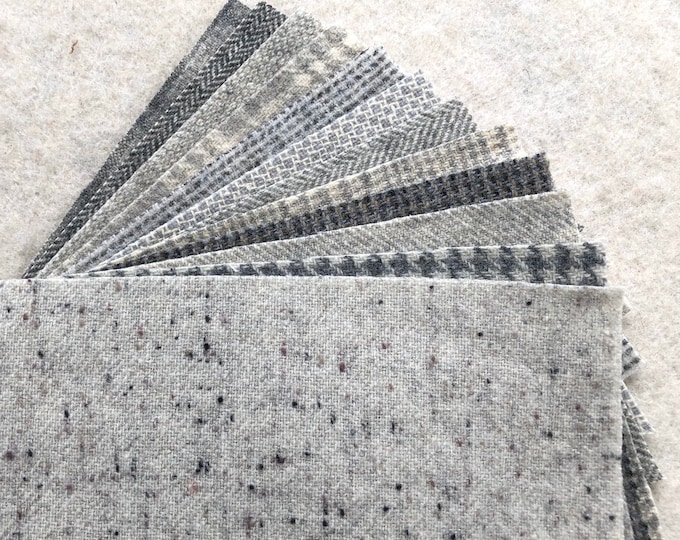 Morse Code, a Mill Dyed Wool for Rug Hooking and Appliqué, W556 ...