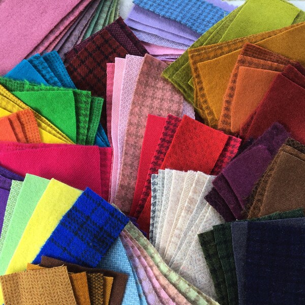 Wool Scraps - Etsy