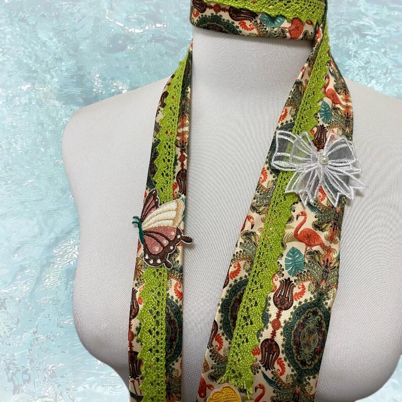 Handmade Remake Necktie Design Tie Neckties Y2k Neckties Necklace ...