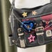 Y2K Handmade Remake Leather Tote Bag Big Capacity Shoulder Bag Punk ...