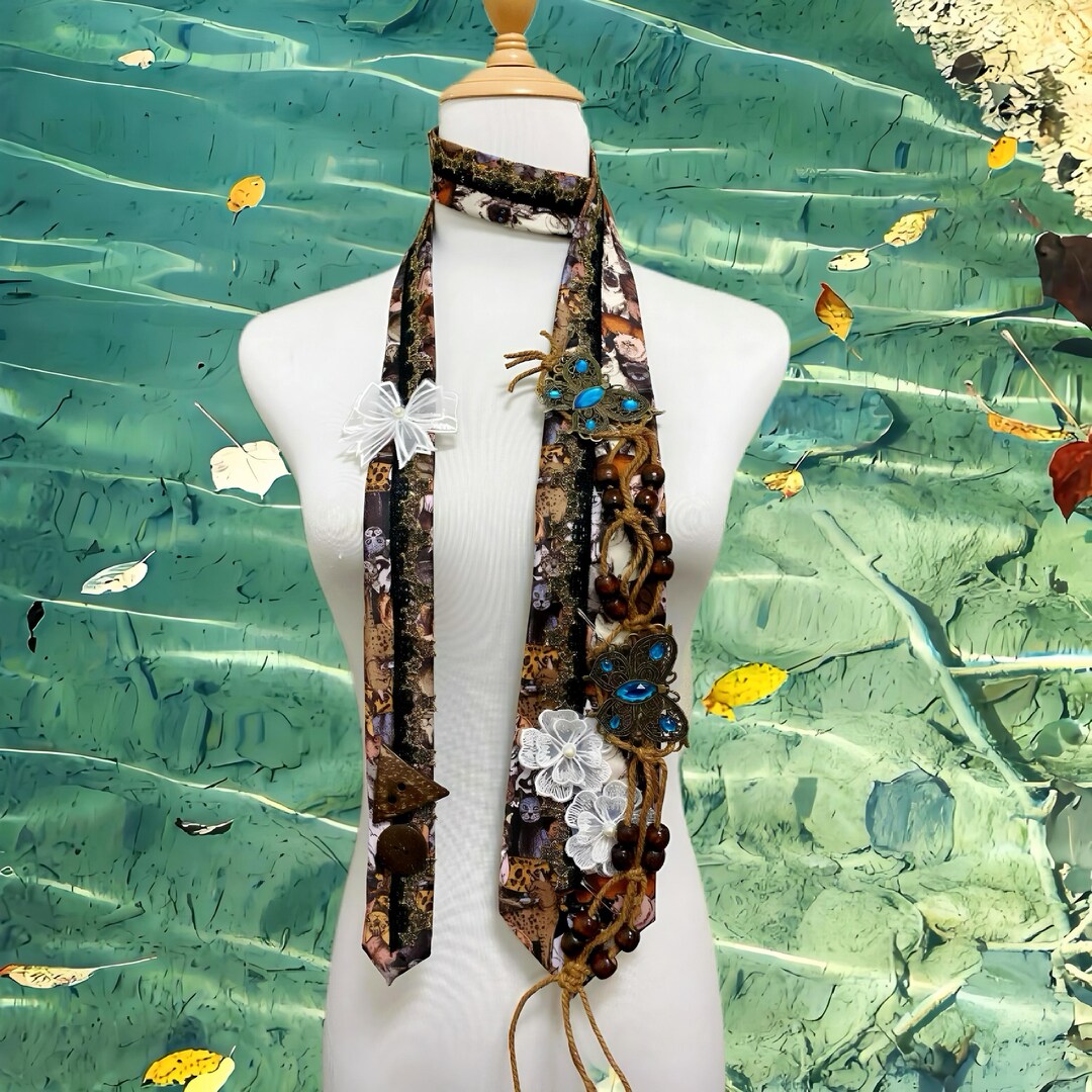 5 Style Handmade Remake Necktie Design Tie Neckties Y2k Neckties ...
