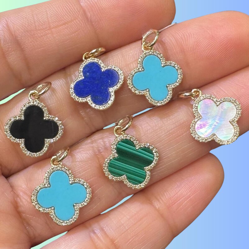 Turquoise Clover - Etsy
