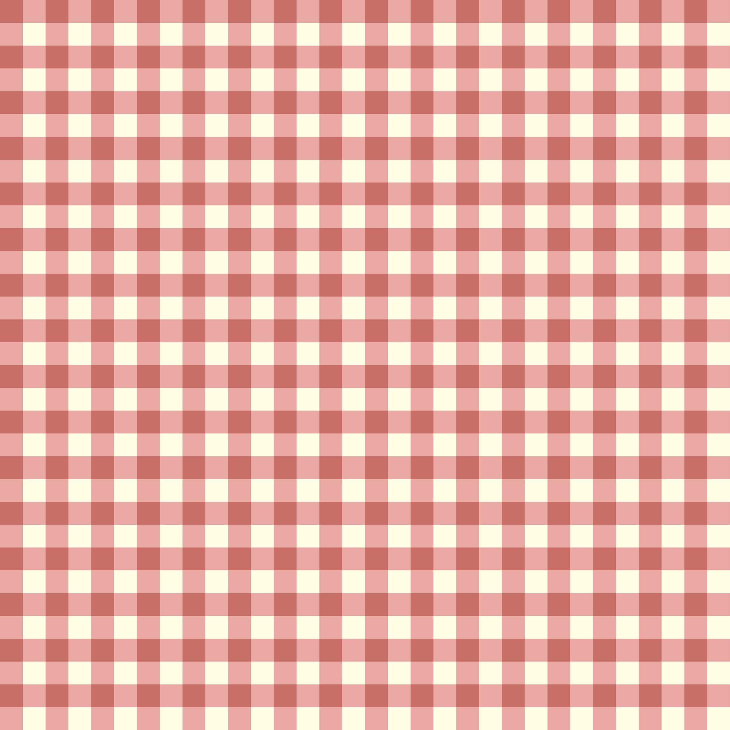 Strawberry Picnic Gingham Seamless Repeating Pattern | Digital Art | - Etsy