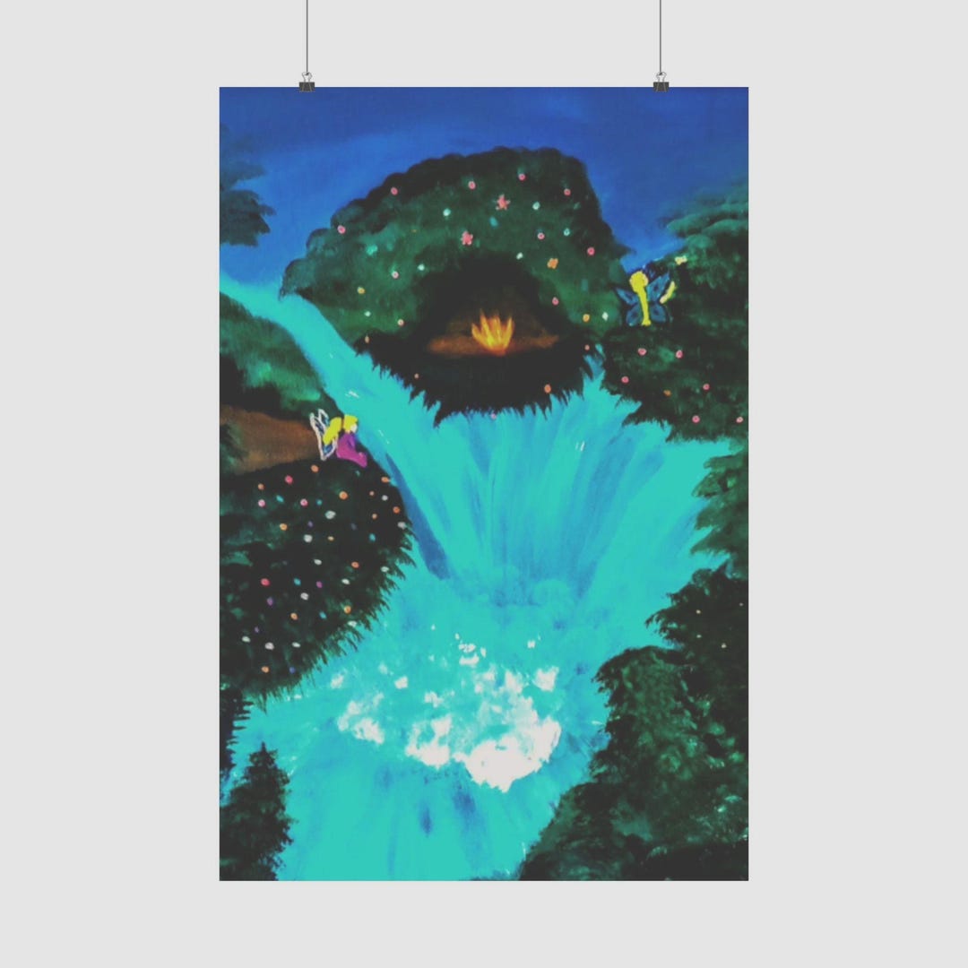 Vertical Posters, Beautiful Nature Landscape Wall Art Print, Mother ...