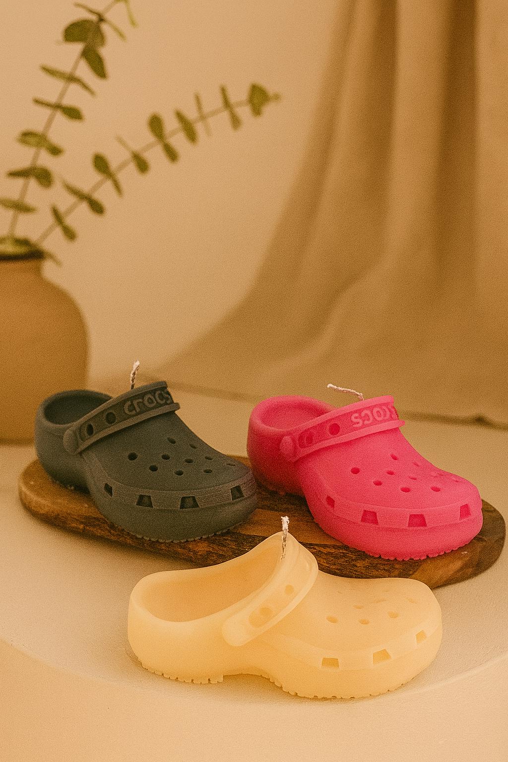 Handmade Crocs Shoe Soy Wax Candle: Novelty Home Decor - Etsy