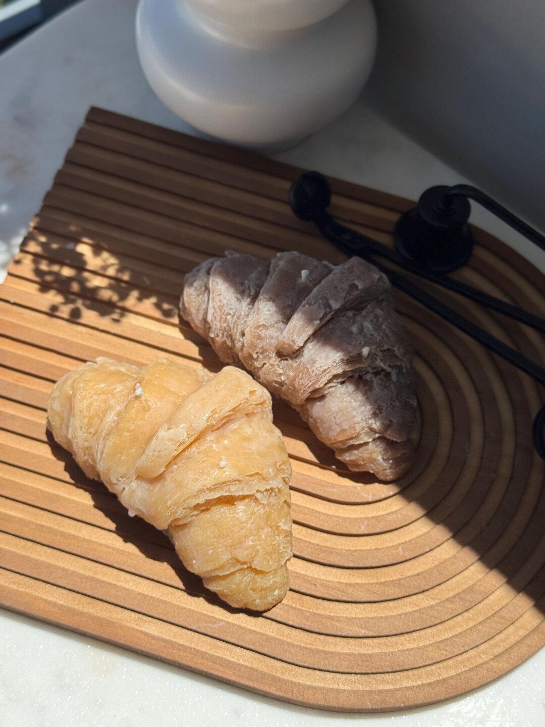 Croissant Candle, Realistic French Pastry Shaped Candle, Food Shaped ...