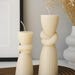 Cylindrical Knot Soy Wax Candle: Minimalist Home Decor - Etsy