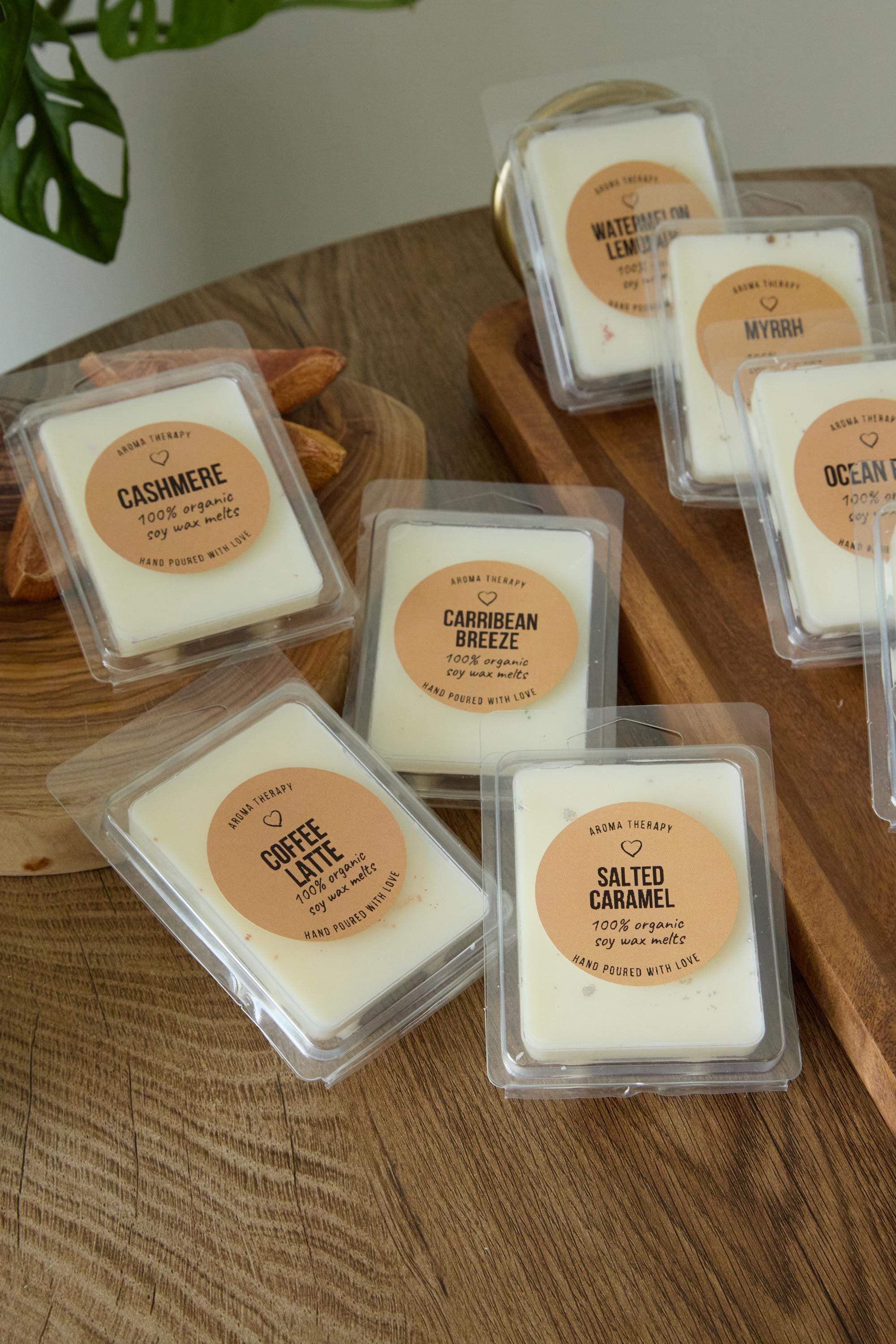 Scented Heart Wax Melts: Organic Soy, Strong Aromatherapy - Etsy
