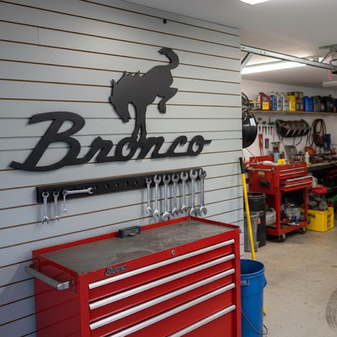 Custom Steel Bronco Sign | Personalized Truck Wall Art - Etsy