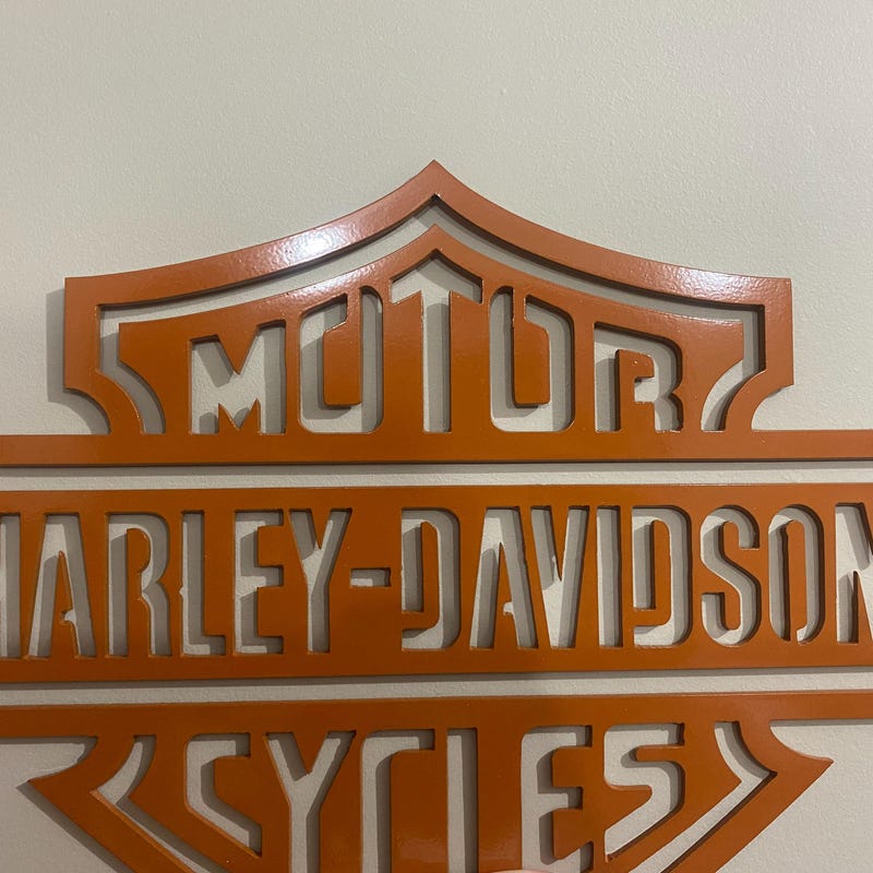 Harley Davidson Sign - Etsy