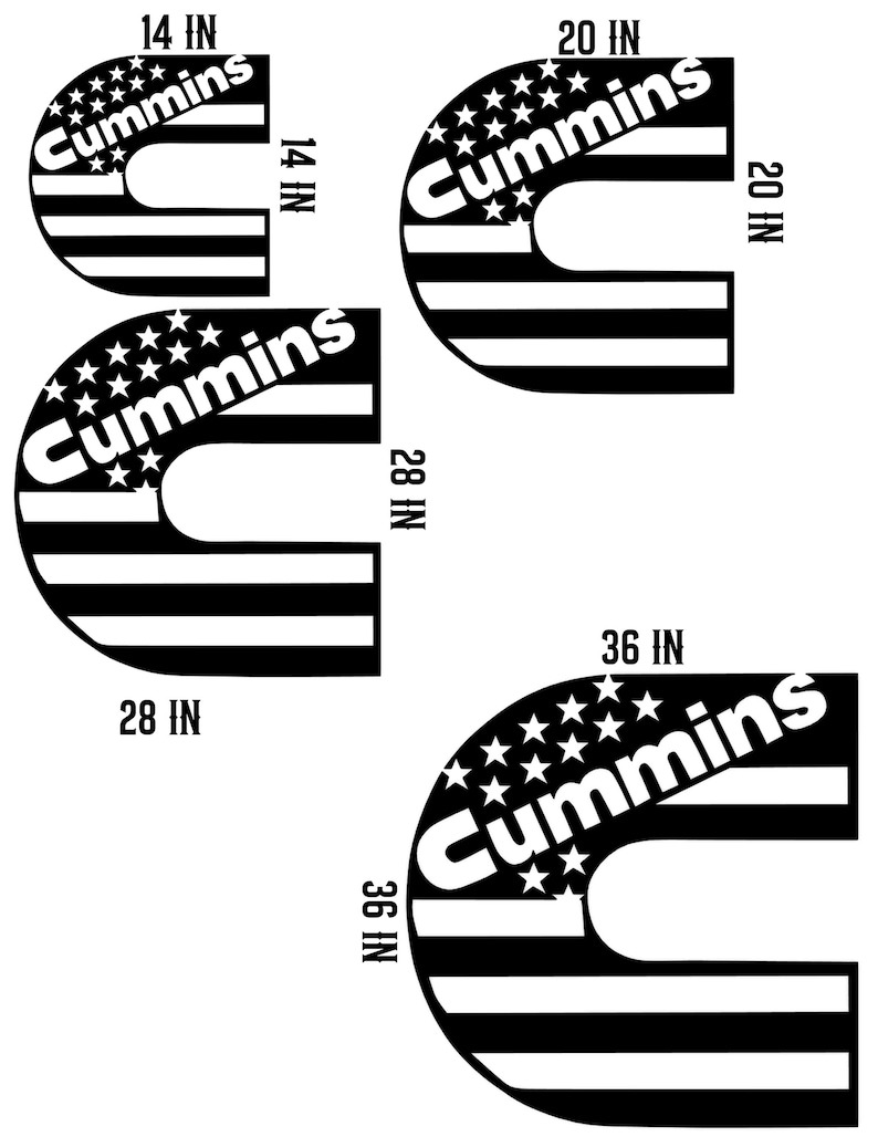 Cummins Logo Custom Sign - Etsy