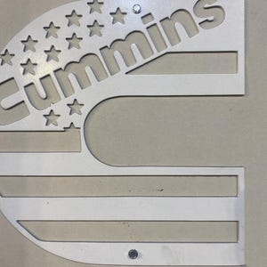 Cummins Logo Custom Sign - Etsy