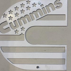 Cummins Logo Custom Sign - Etsy