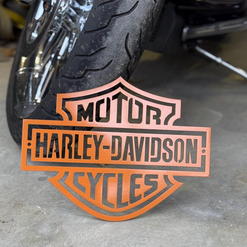 Harley Davidson Sign - Etsy