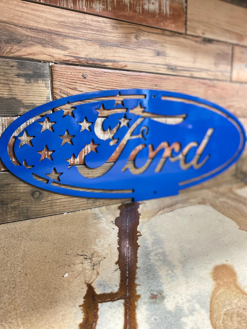 Steel Custom Ford Sign - Etsy