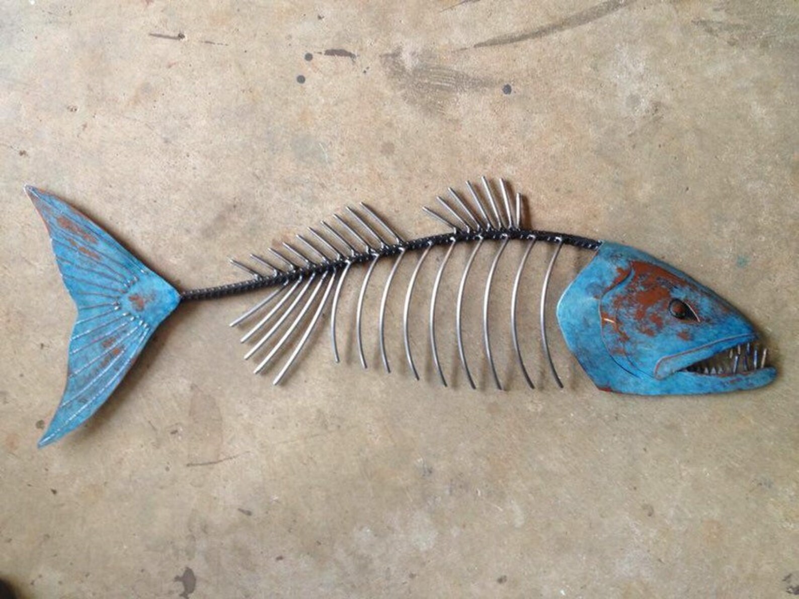 Chops 35in Metal Wall Sculpture Beach Coastal Tropical Art - Etsy