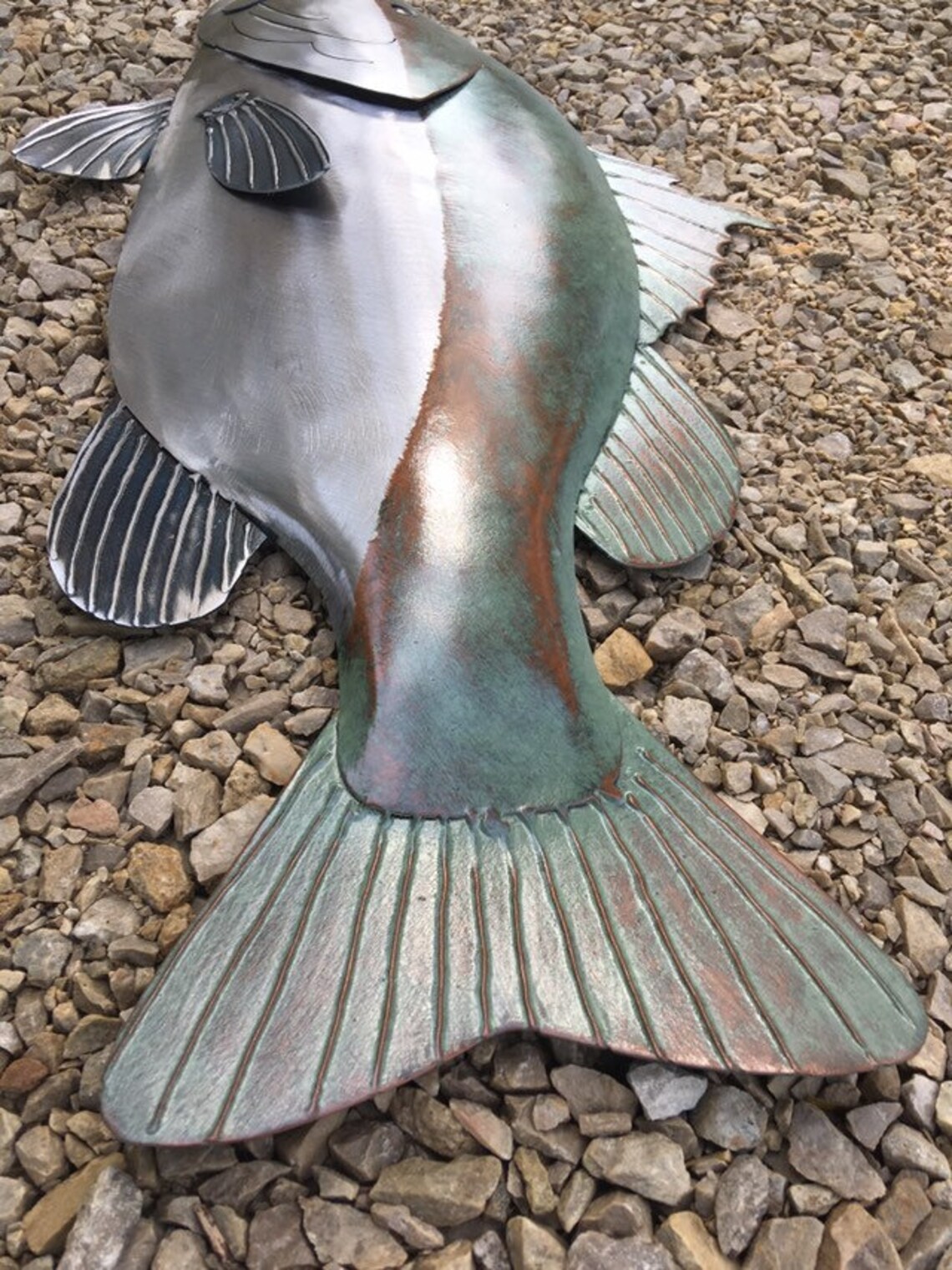 Largemouth Bass 24in Metal Wall Sculpture Lodge Cottage Cabin | Etsy