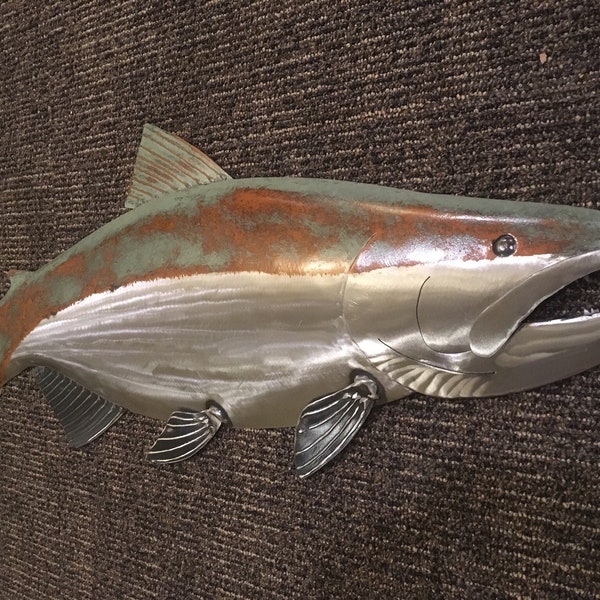 Metal Fish Art - Etsy