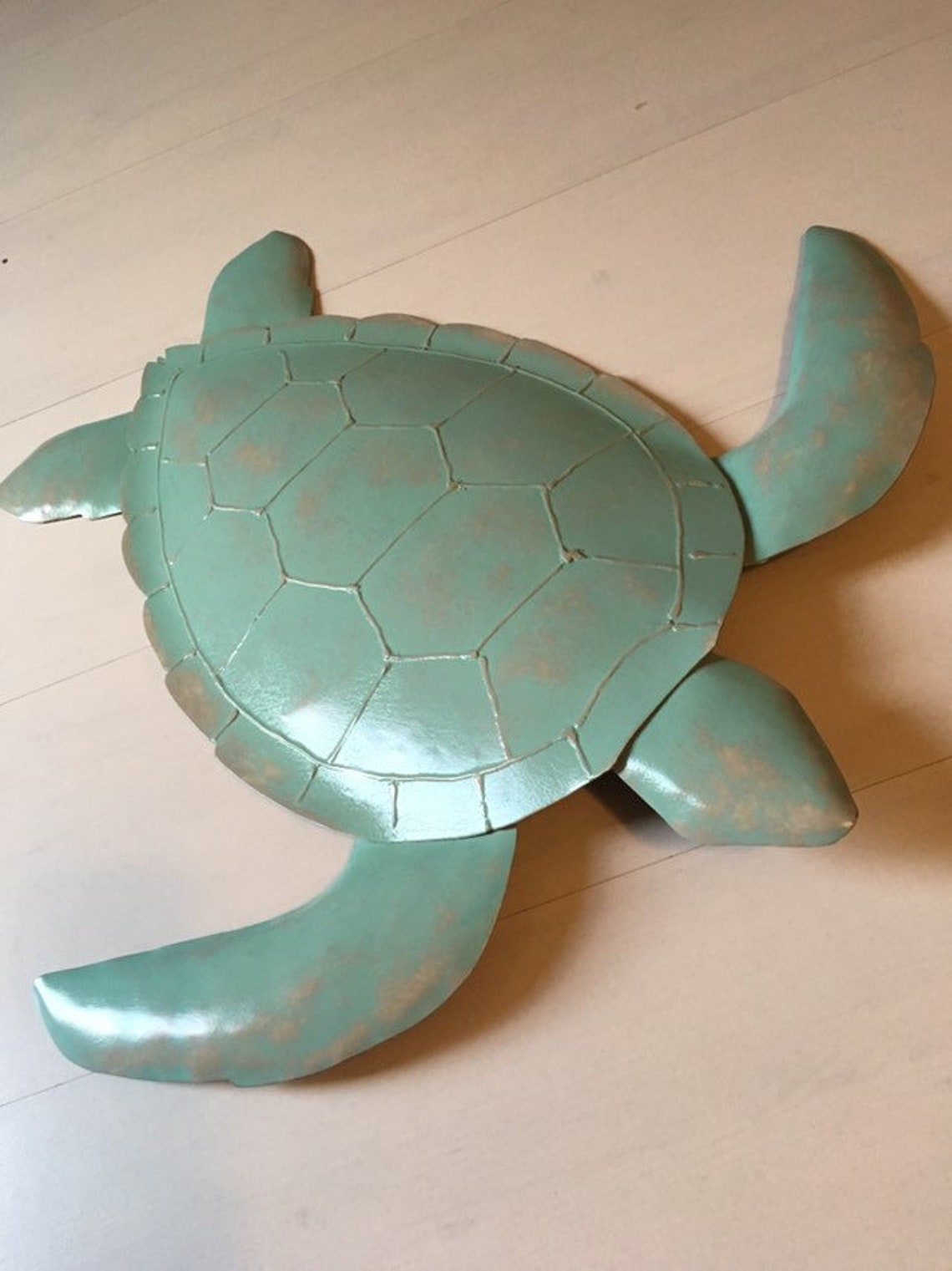 Sea Turtle Metal Wall Art Sculpture 20 X 20 Tropical Beach | Etsy