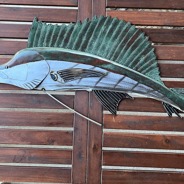 Metal Fish Art - Etsy