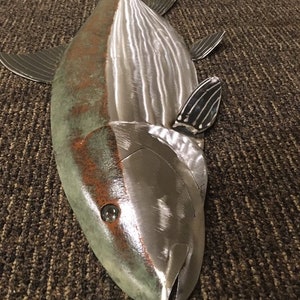 Bone Fish 24in Art Tropical Coastal Beach Metal Wall Sculpture - Etsy