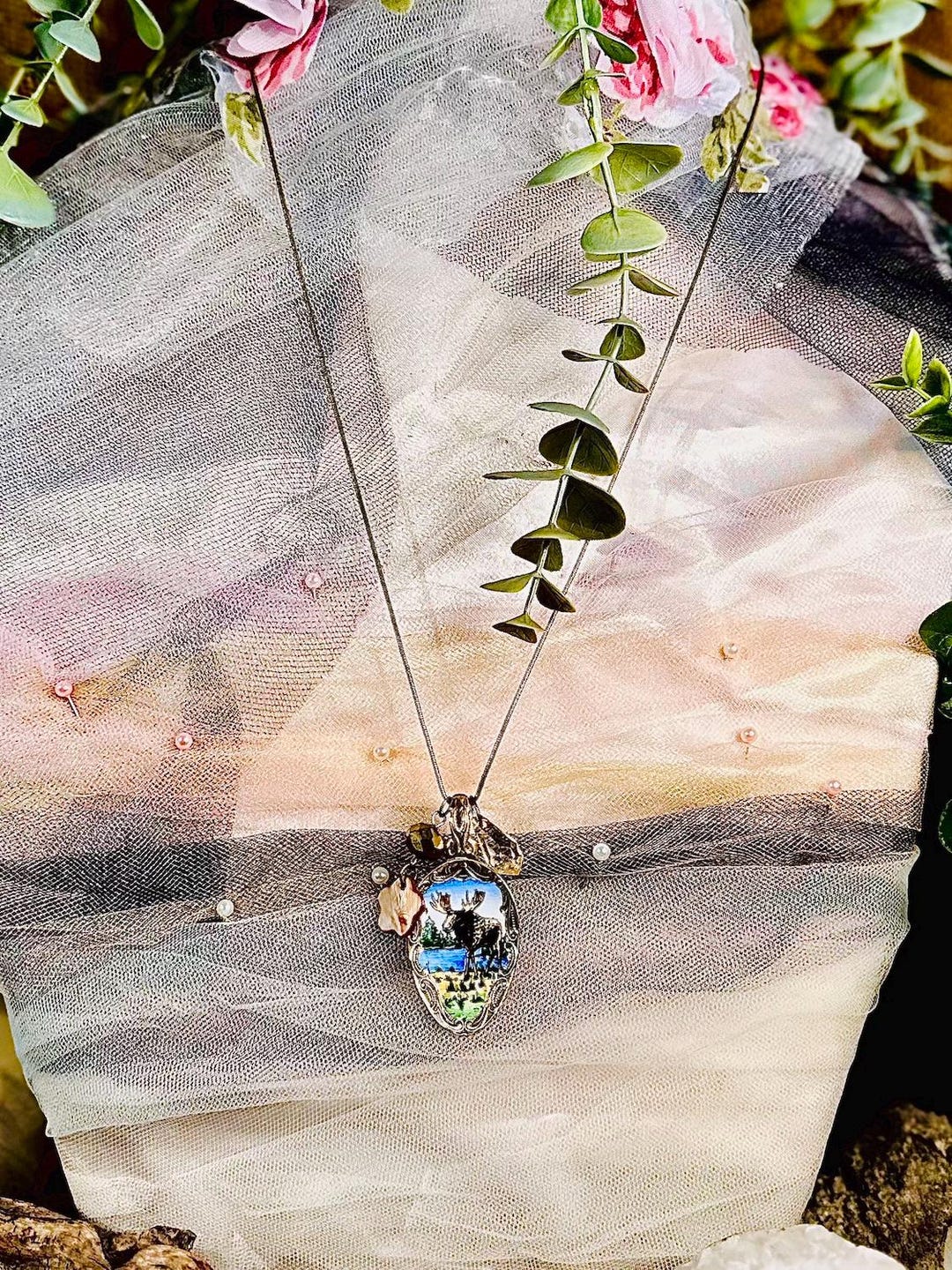 Upcycled, Repurposed, Spoon Pendant, Vintage, Sustainable, Handmade ...