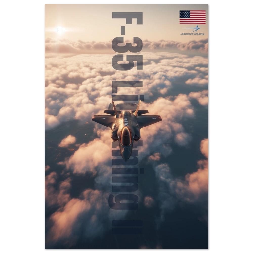 F-35A Lightning II - Poster - Etsy