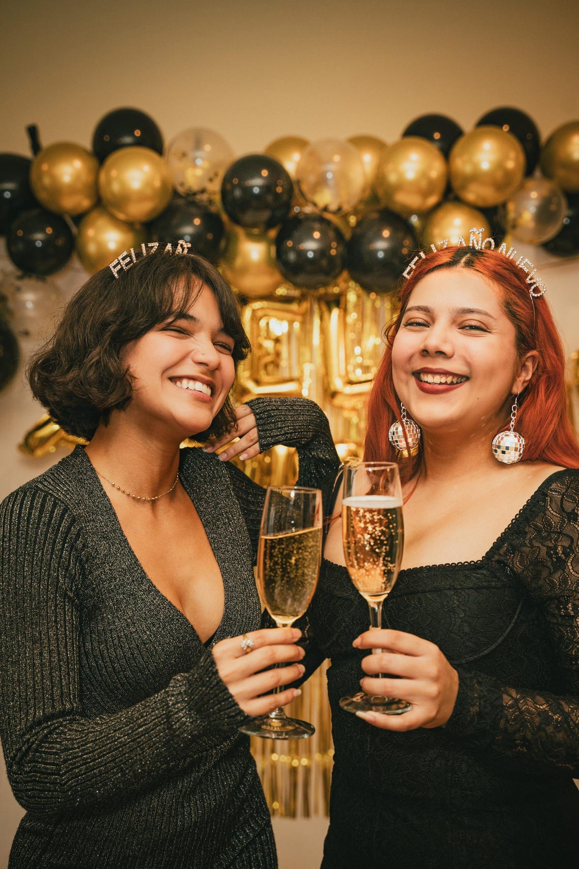 Feliz Año Nuevo Gold Rhinestone Headband, Latina Headband, NYE, New ...