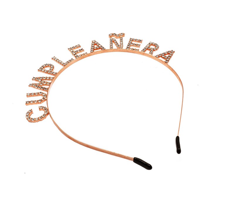 Latina Birthday, Gemini Queen, Rose Gold Birthday, Birthday Headband ...