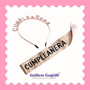 Latina Birthday, Gemini Queen, Rose Gold Birthday, Birthday Headband ...