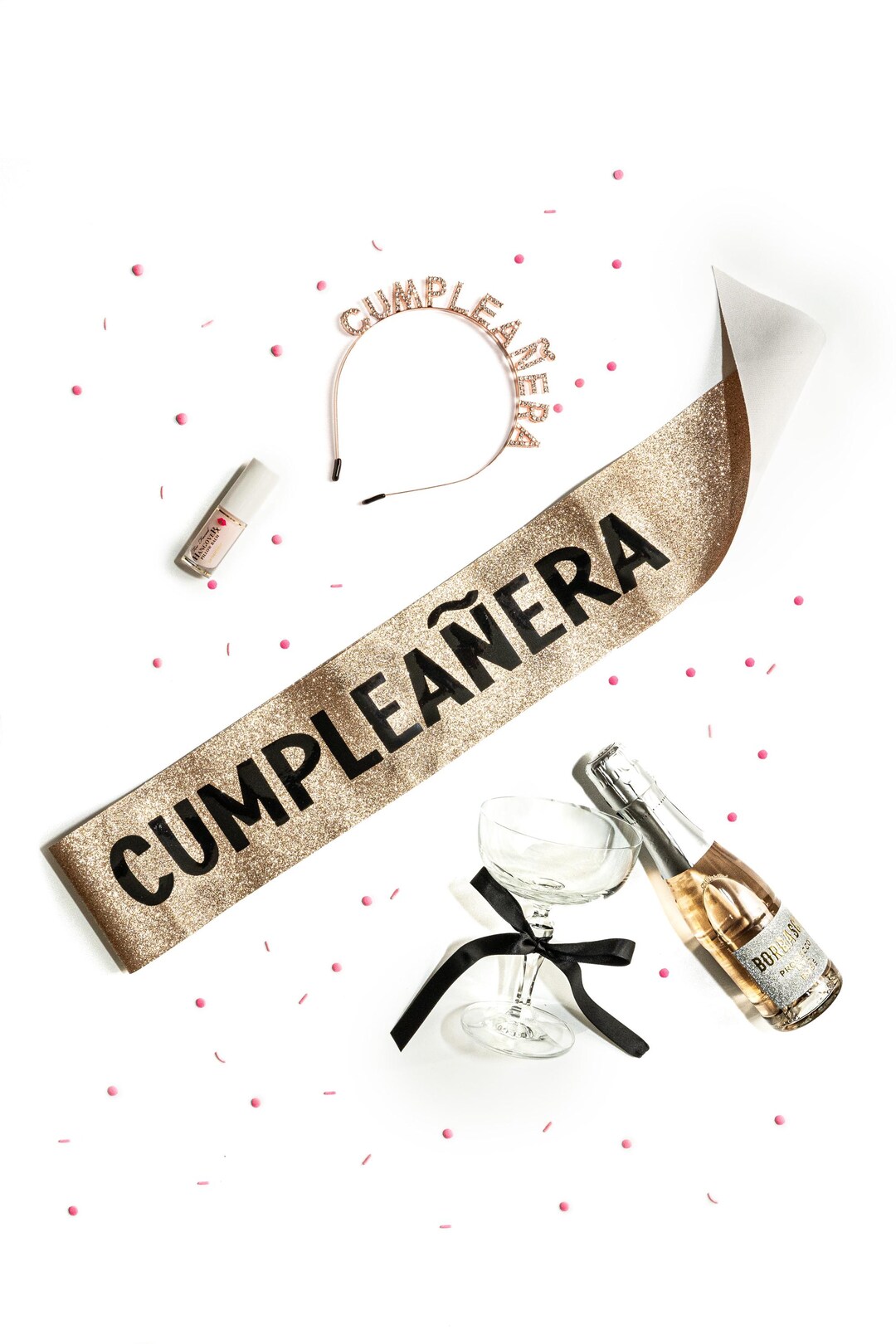 Latina Birthday, Gemini Queen, Rose Gold Birthday, Birthday Headband ...
