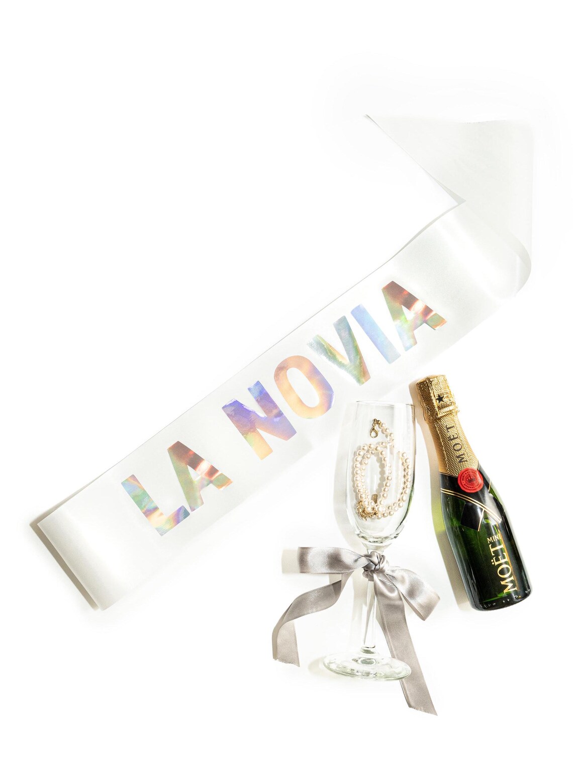 Latina Bride, La Novia Headband and Sash Bundle, Latina Wedding, Latina ...