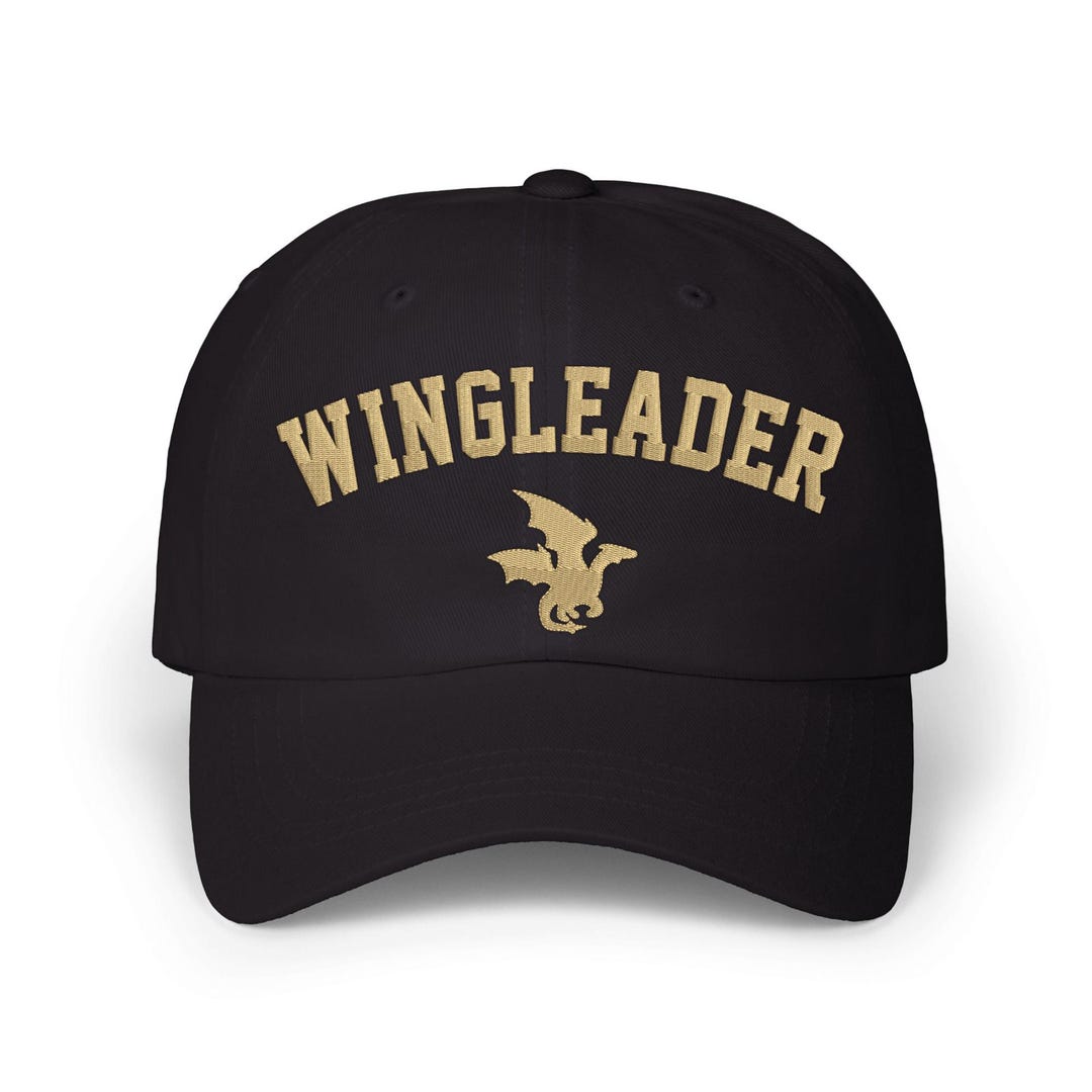 Fourth Wing Embroidered Wingleader Hat Perfect Bookish Gift for ...
