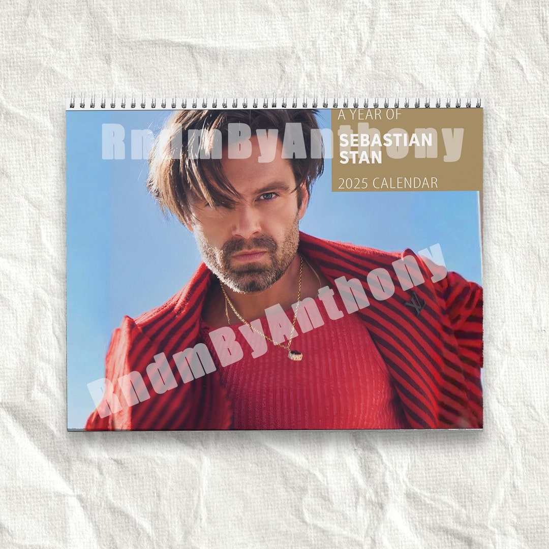 Sebastian Stan Calendar Vol.3 2025 Calendar, Wall Calendar 2025 ...
