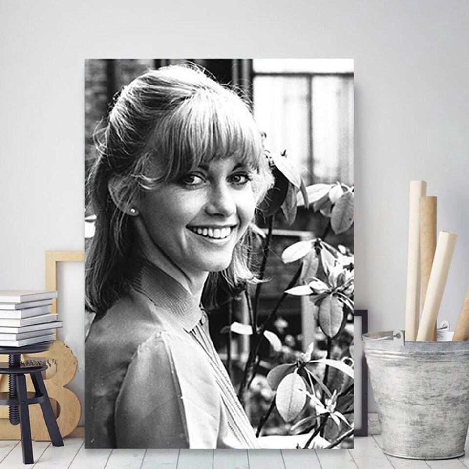 Olivia Newton John Poster Designed & Sold By Christof Rühl