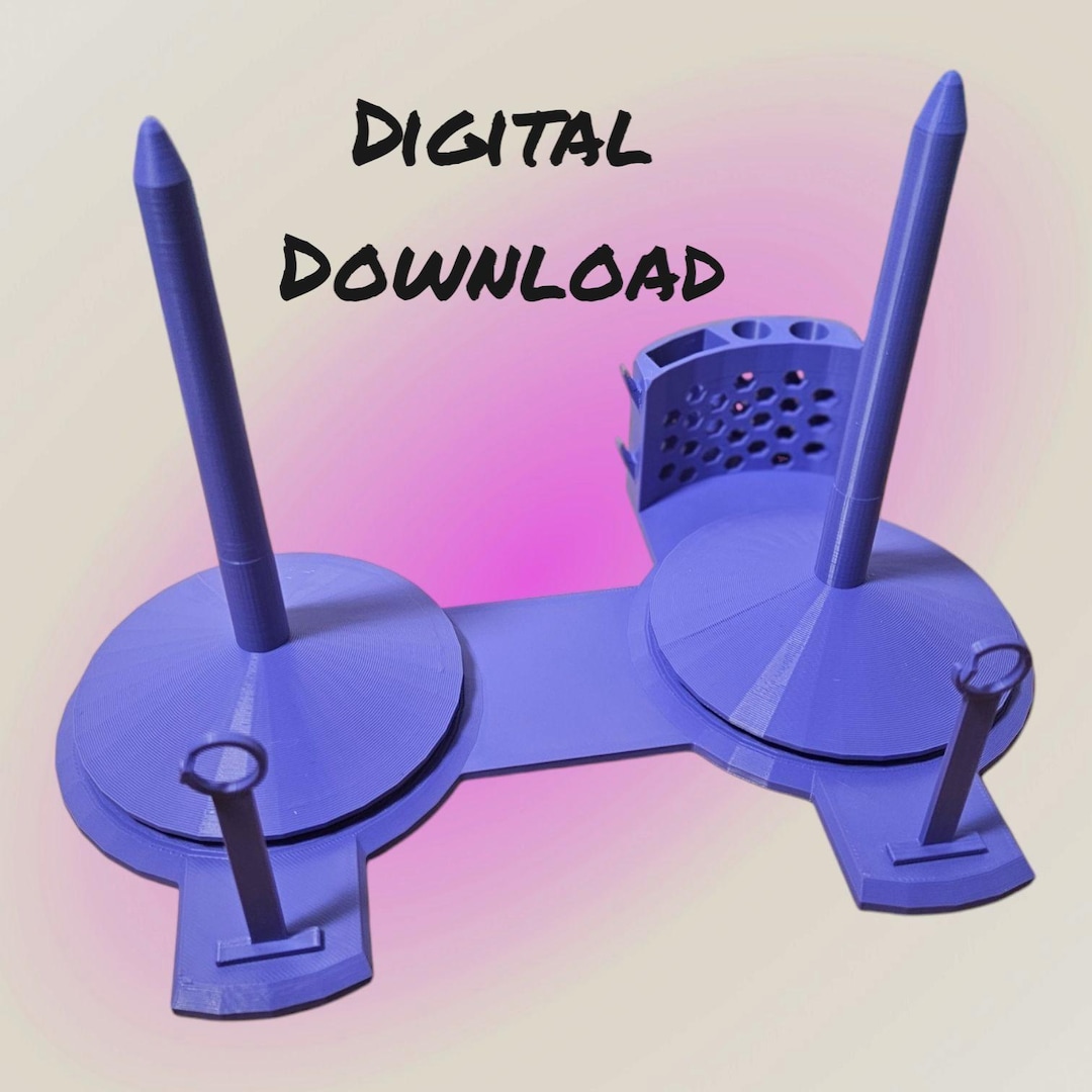 3D Print File for Double Yarn Spinner - DIGITAL FILE STL 3mf Yarn ...