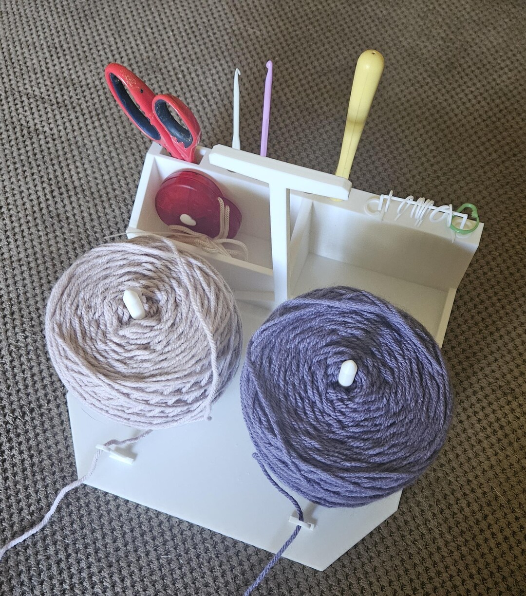 Ultimate Yarn Station With 2 Spinners - Etsy