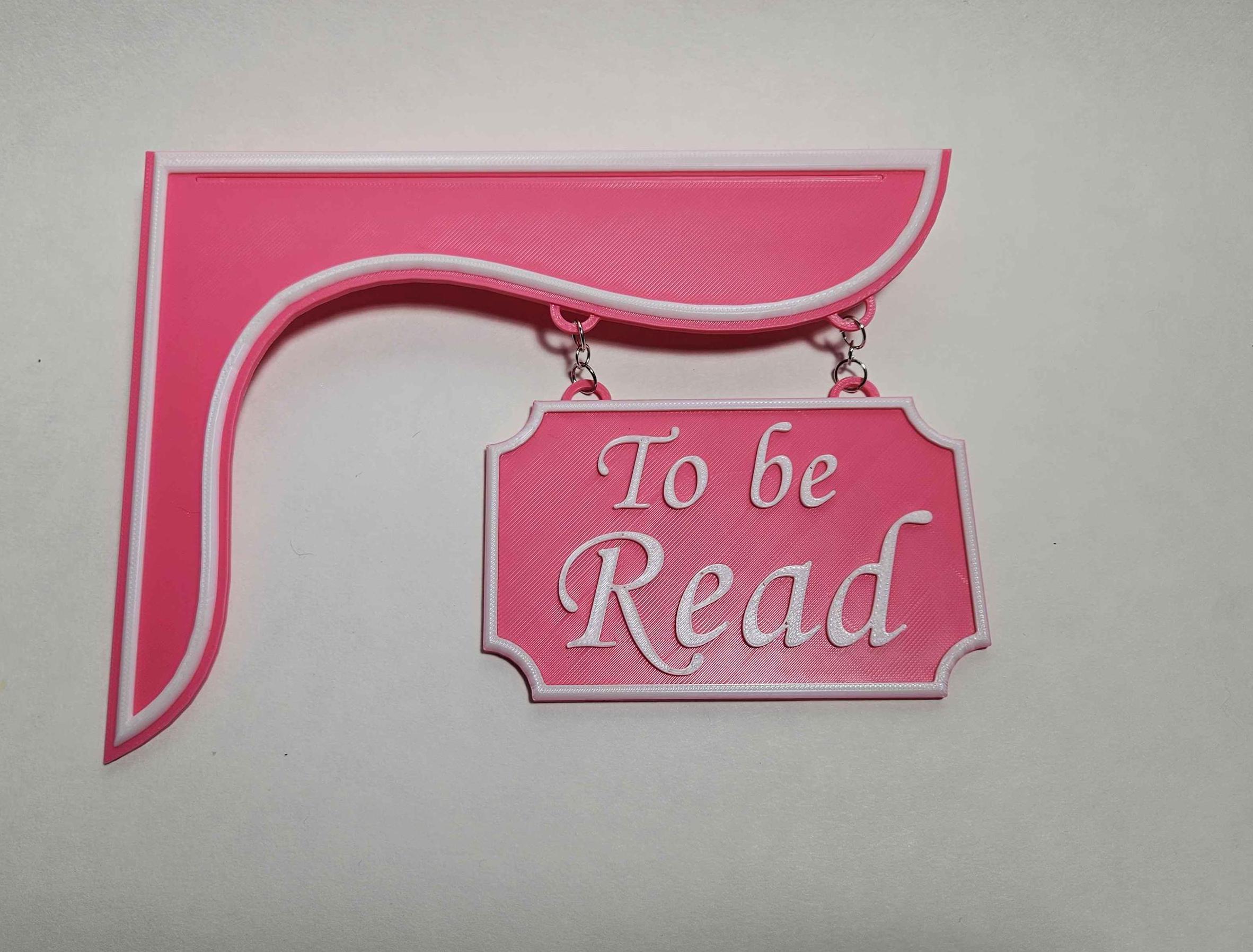 Hanging Bookshelf Sign Bookish Decor No Adhesive Smut ST Bookshelf ...