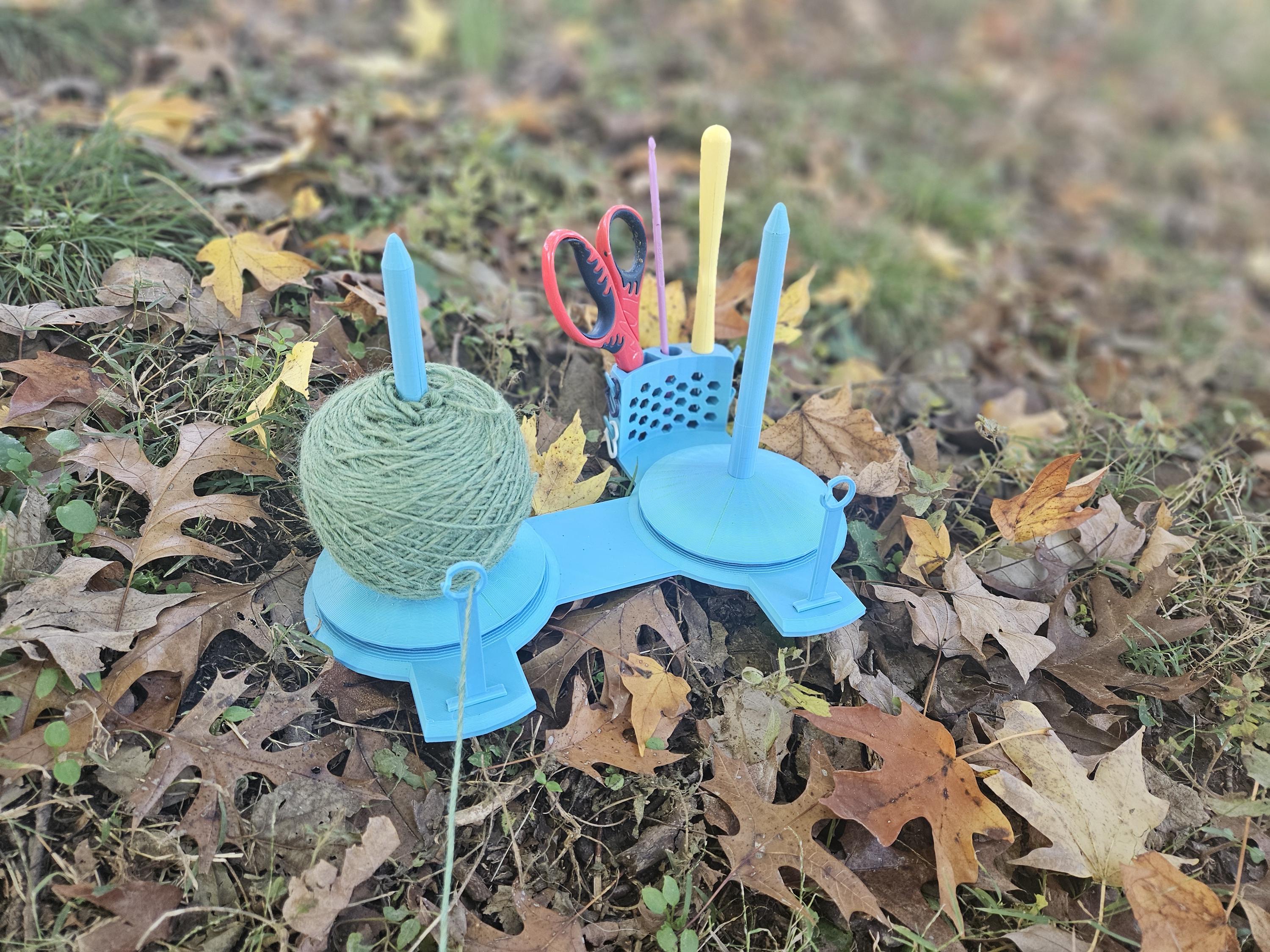 3D Print File for Double Yarn Spinner - DIGITAL FILE STL 3mf Yarn ...
