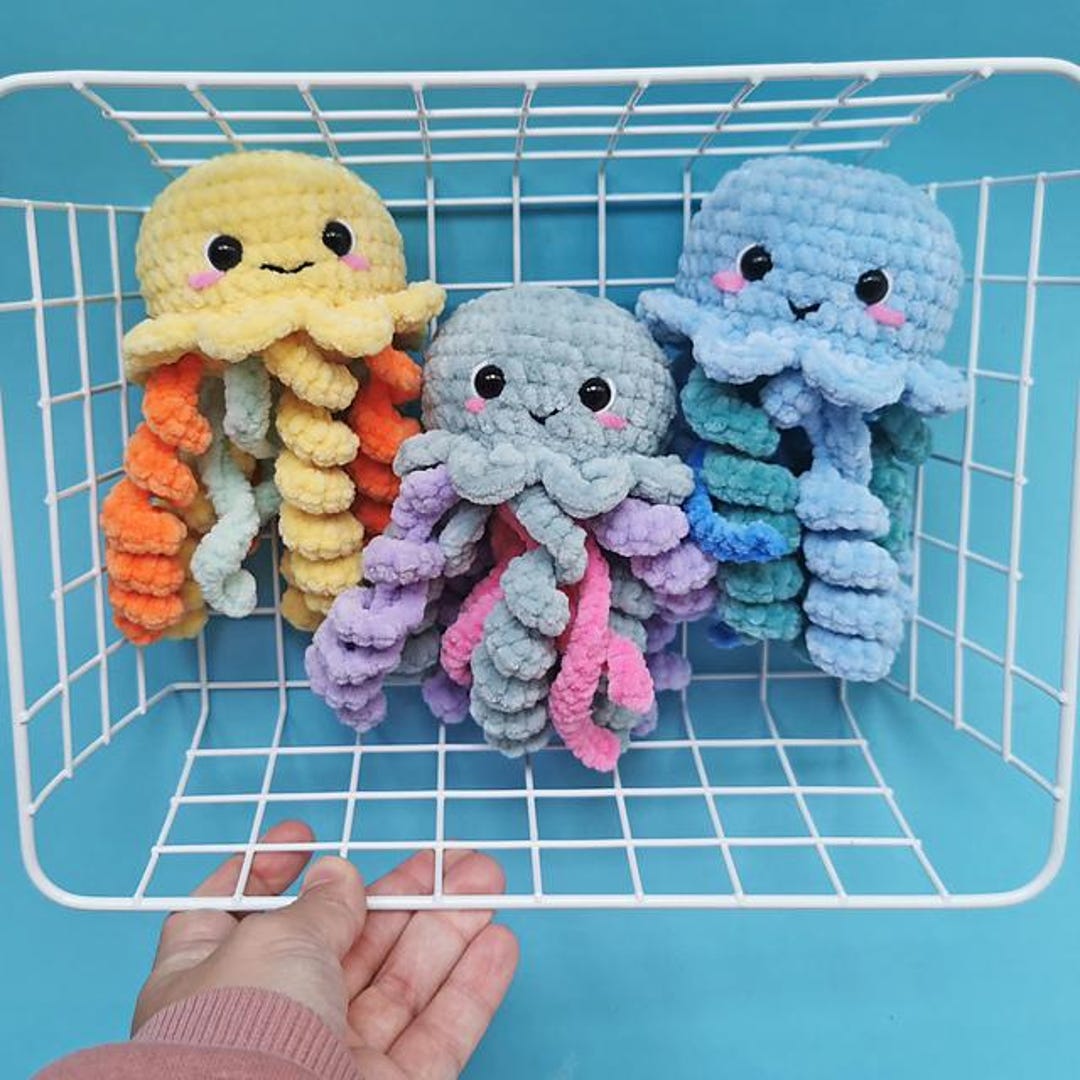 Jellyfish Crochet Amigurumi Pattern - Etsy
