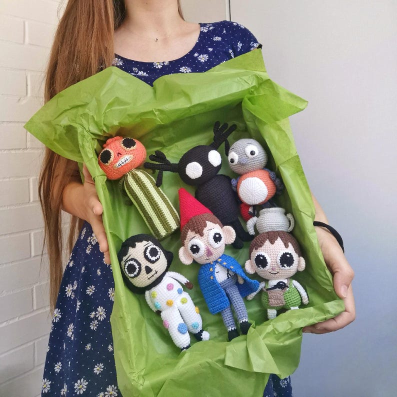 The Beast Crochet Pattern From Over the Garden Wall Cartoon - Etsy